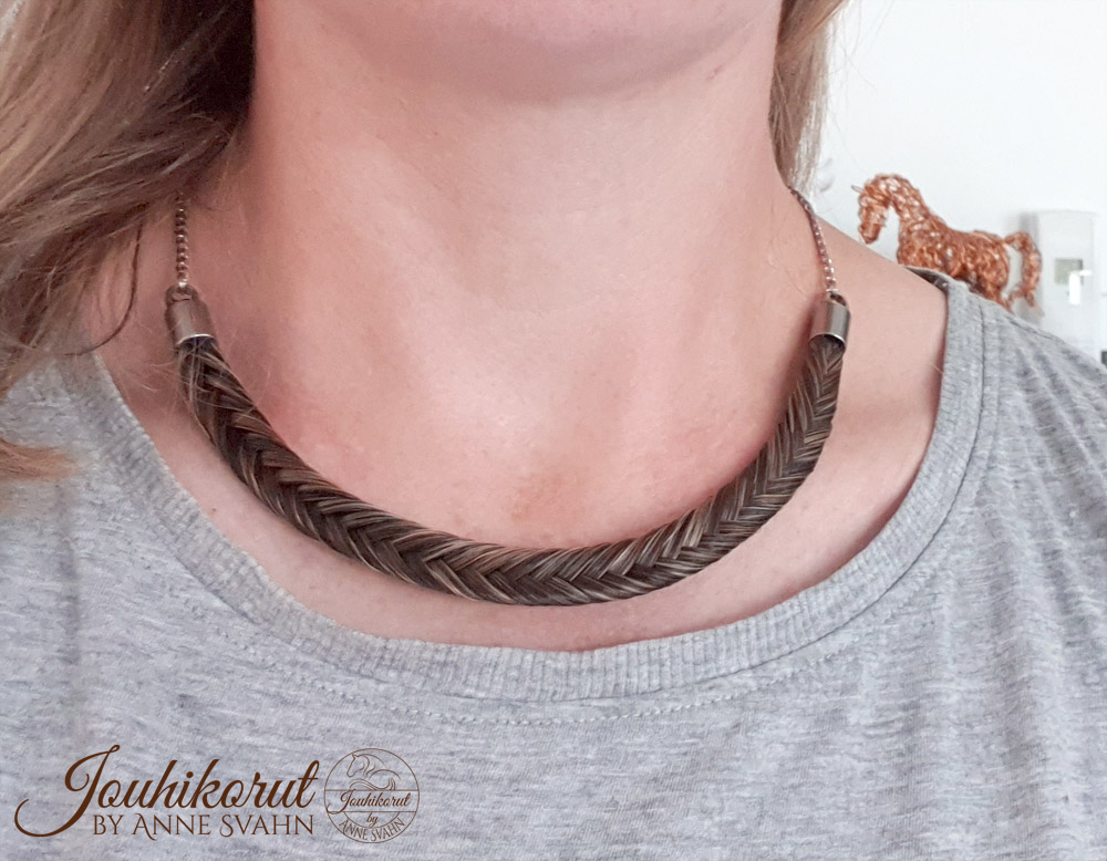 Kaulakoru kalanruotoletillä - Jouhikorut